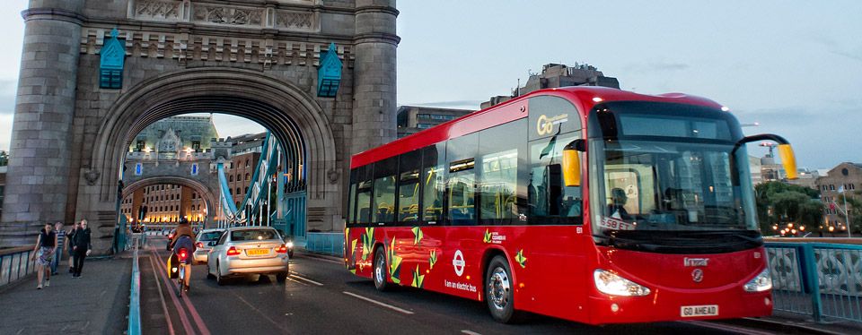 The second Irizar i2e unit has been delivered to London - Irizar